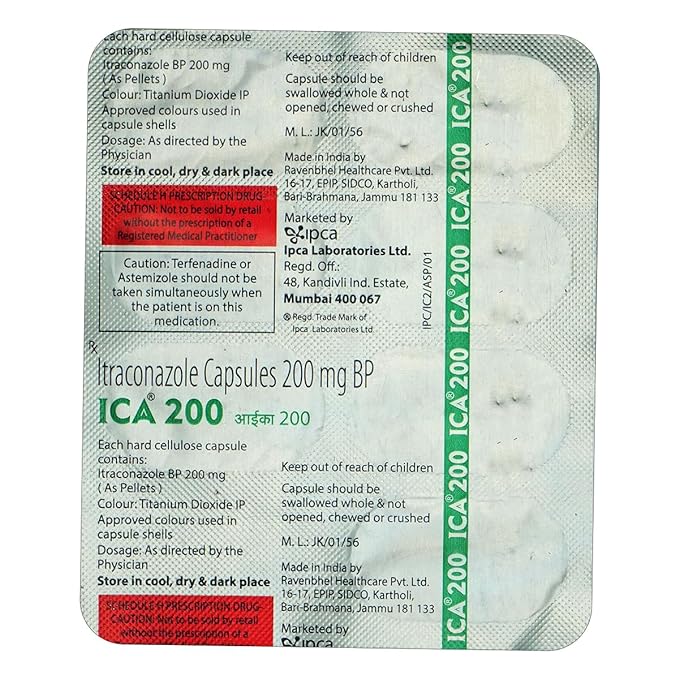 IPCA ICA 200mg - Strip of 7 – Box2Buy