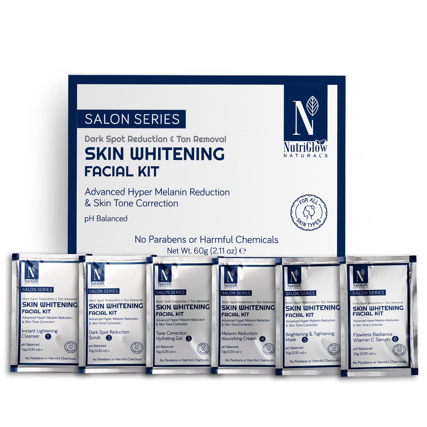 NutriGlow NATURAL'S Advanced Pro Formula Facial Kit - 60 gms – Box2Buy