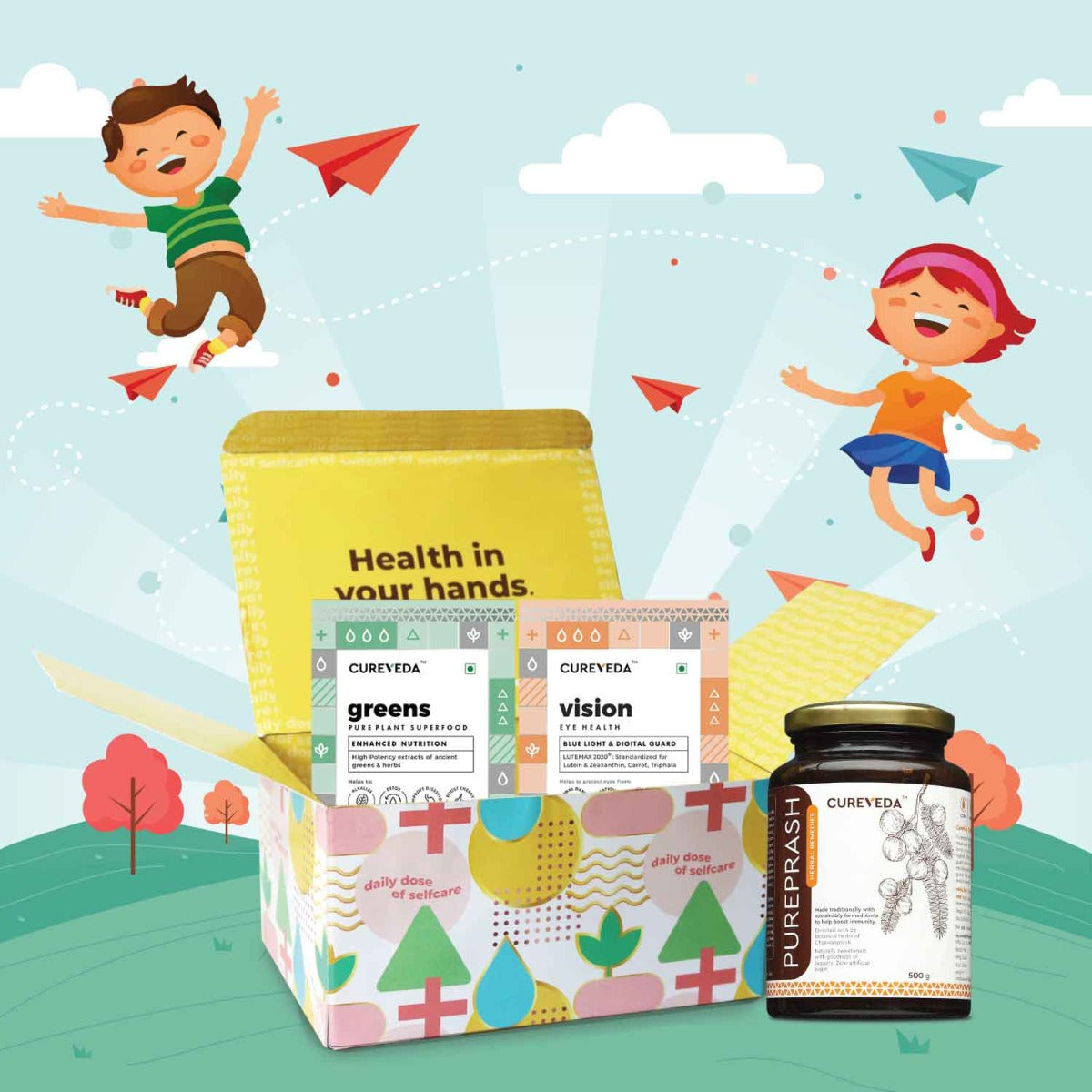 Cureveda Kid's Wellness Box – Box2Buy